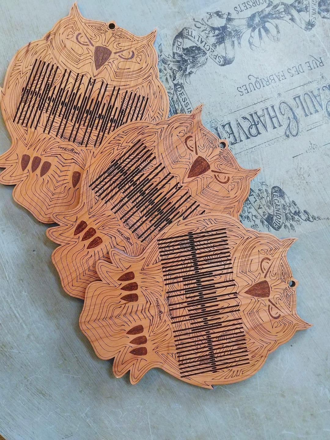 Owl Backstrap Heddle W/ Shuttle - Etsy