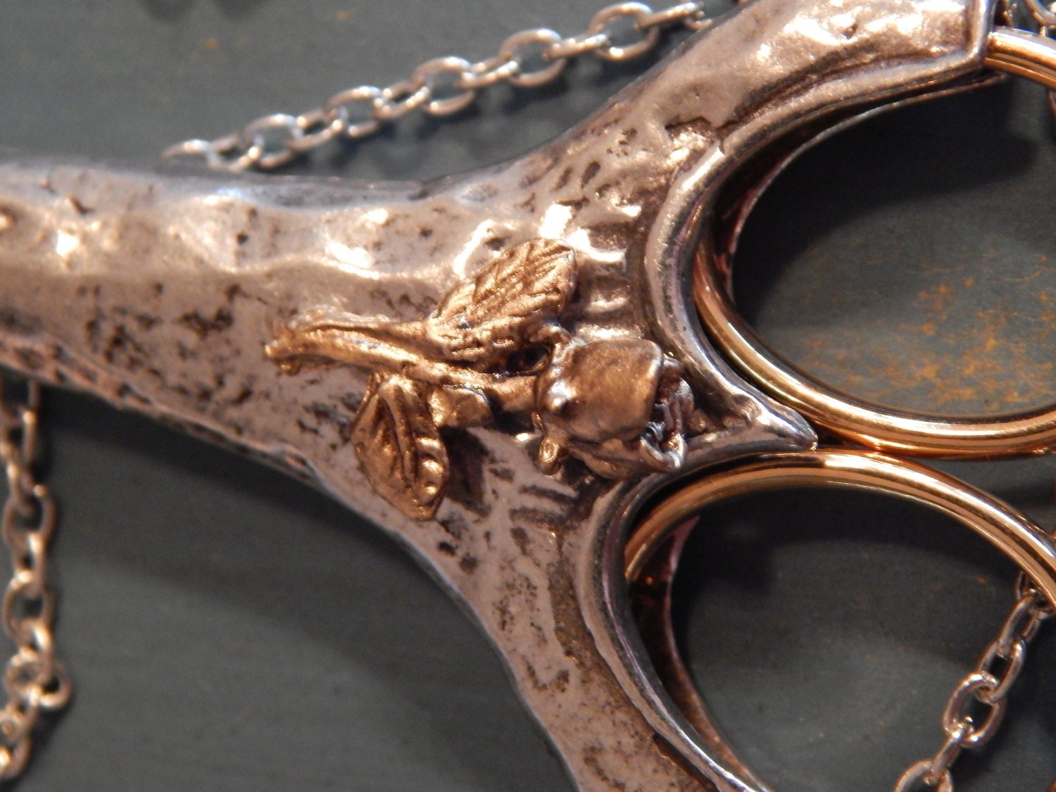 ENGLISH ROSE CHATELAINE 2 3/4 - Etsy