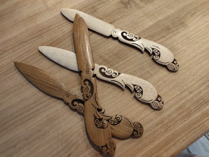 Carved Weaving Batten Sword - Etsy