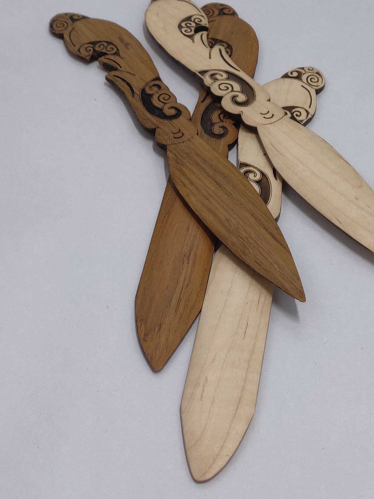 Carved Weaving Batten Sword - Etsy