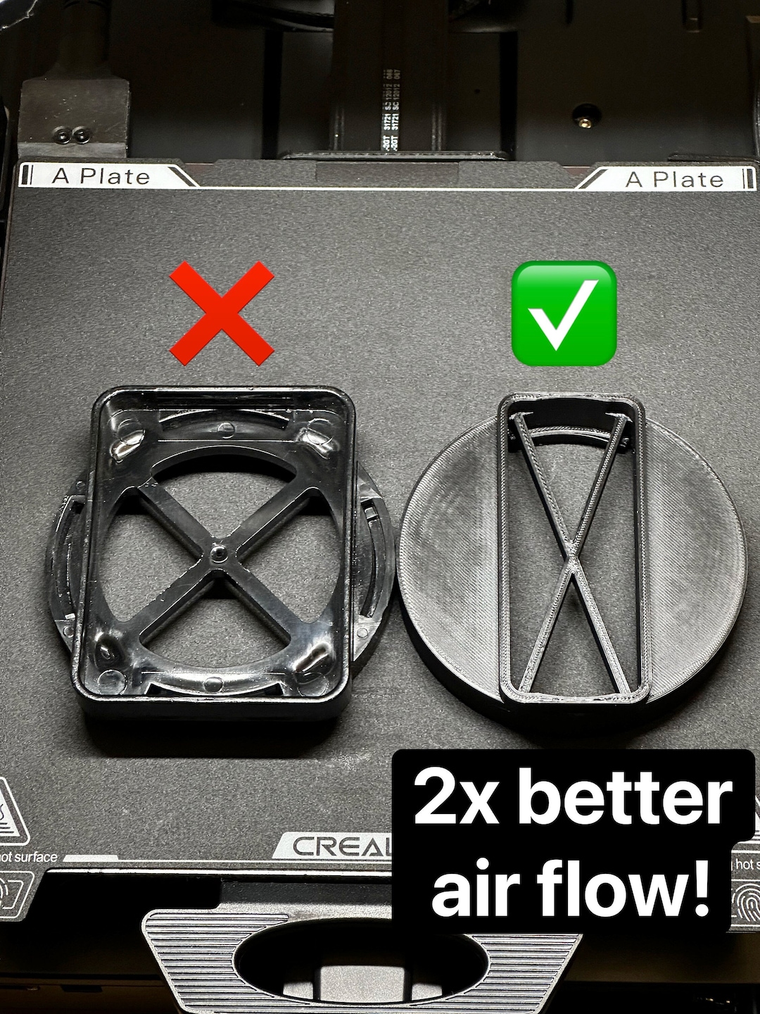 Custom Noggle Vent Adapter - Double the Airflow! Available for Any ...