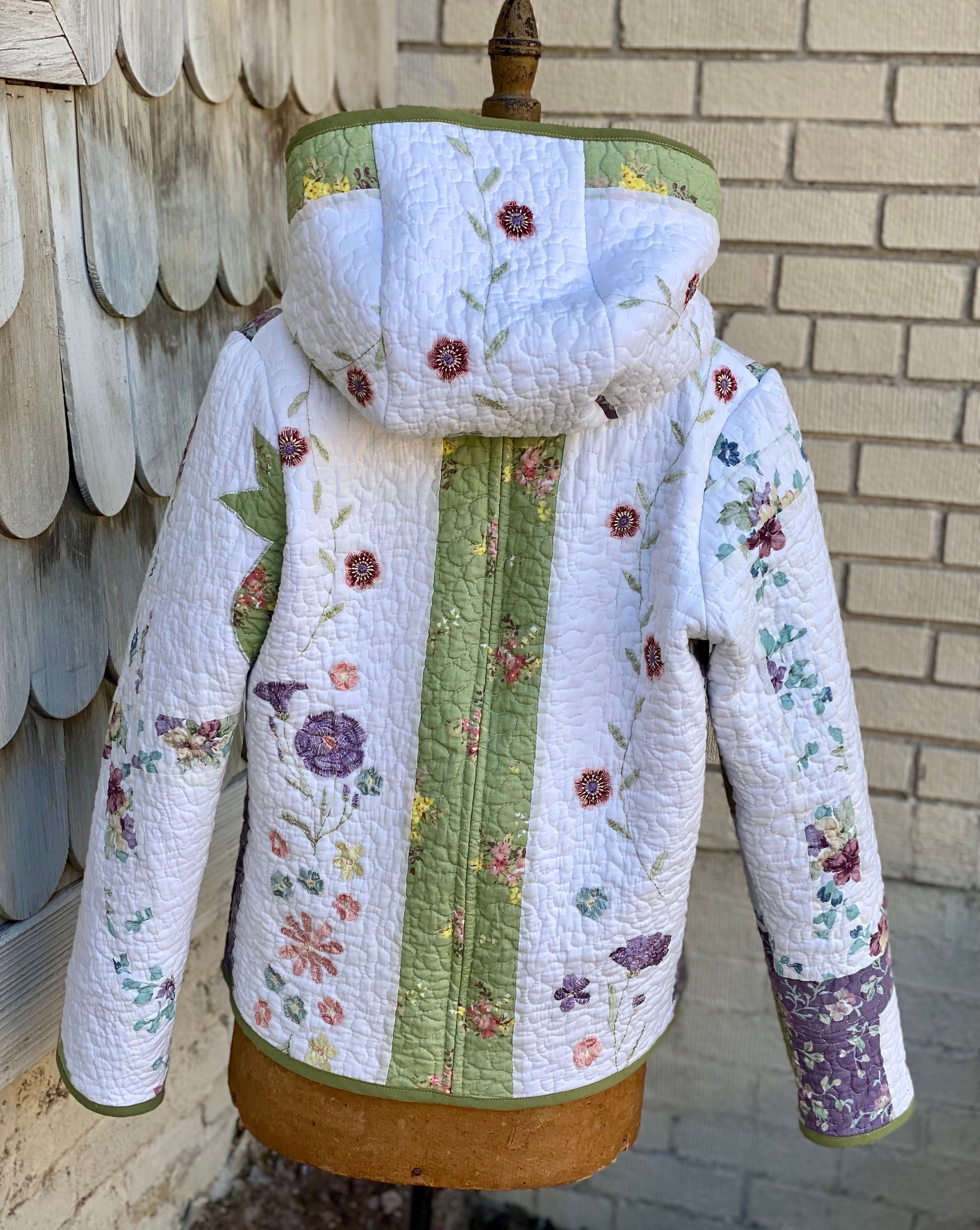Bird Song Quilt Coat-size MEDIUM - Etsy