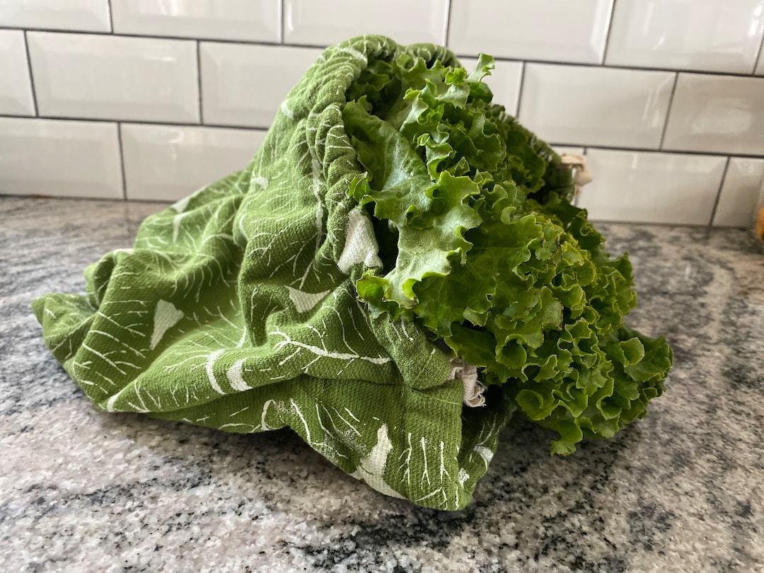 Lettuce Crisper Bag - Etsy
