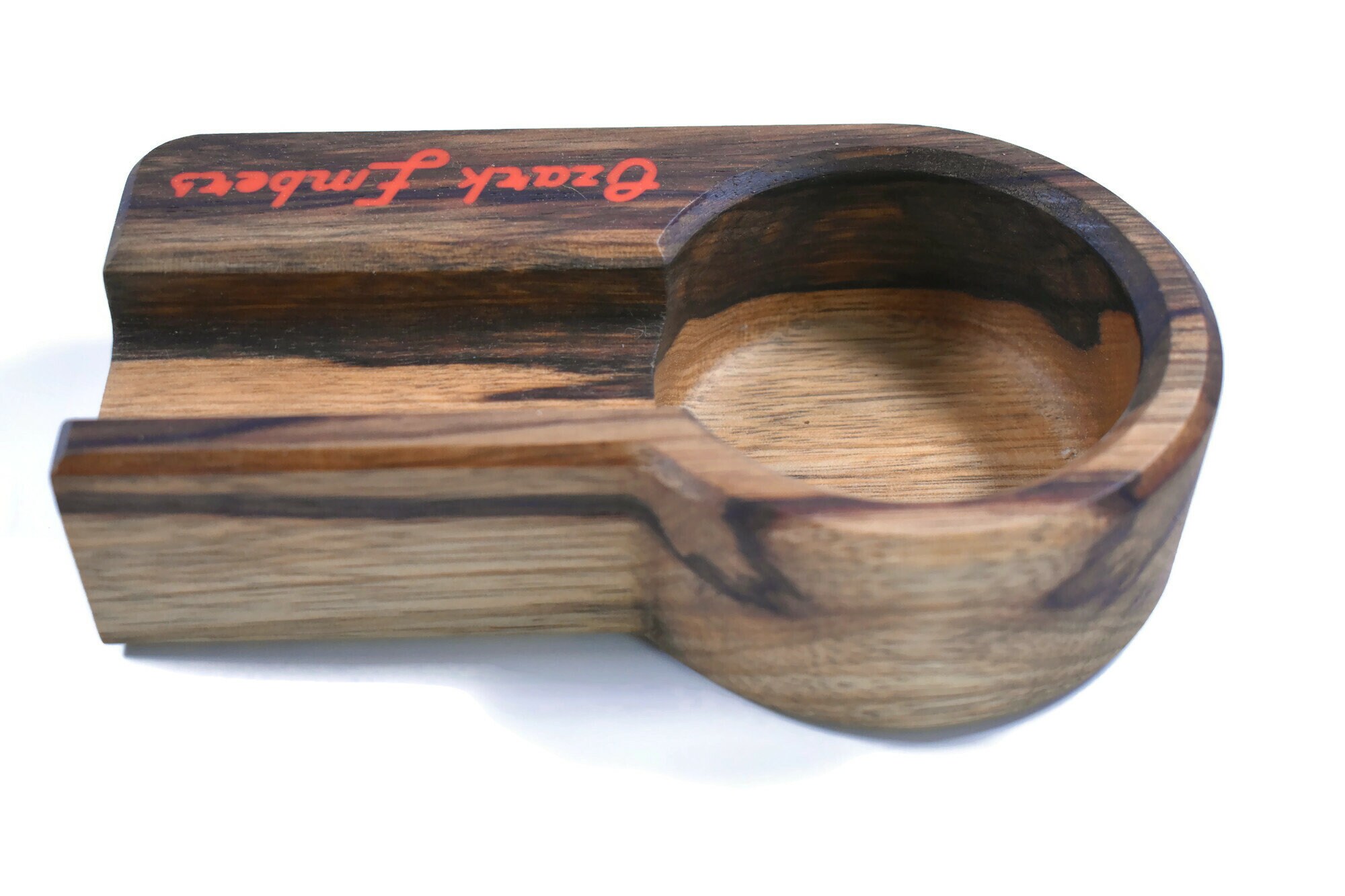 Black Limba Cigar Tray, Single Cigar Tray, Single Cigar Holder, Cigar ...