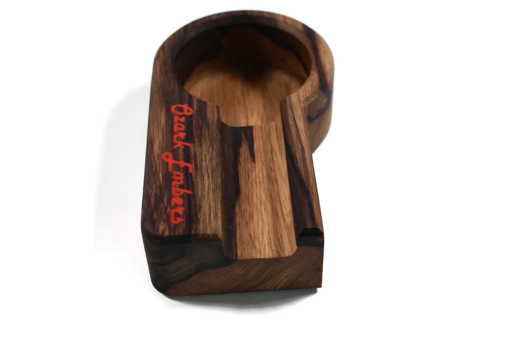 Black Limba Cigar Tray, Single Cigar Tray, Single Cigar Holder, Cigar ...