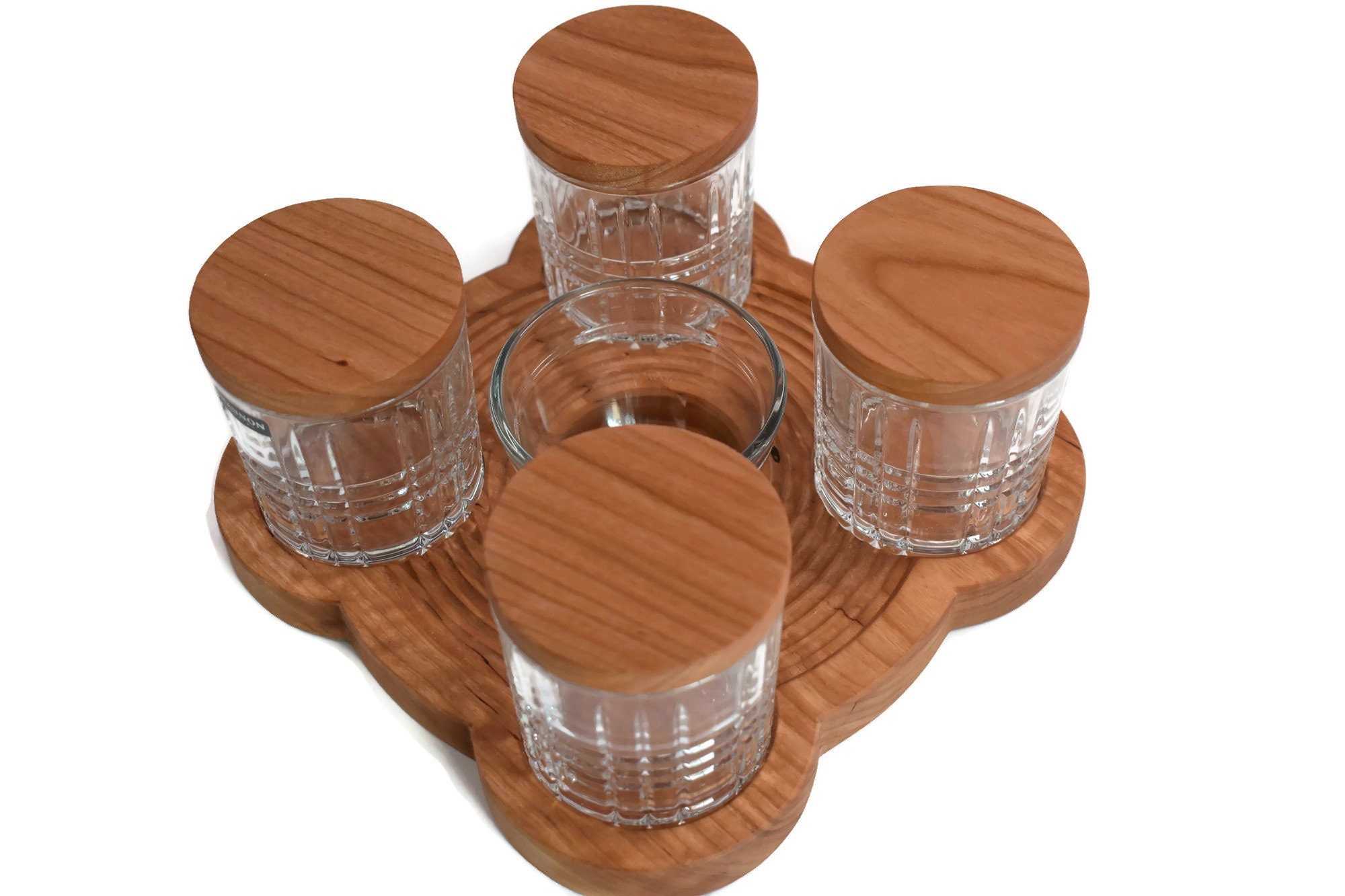 Wood Drink Serving Tray, Wood Bar Tray, Bar Cart Tray, Bar Cart Décor ...