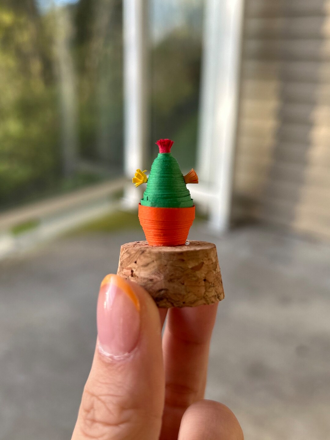 Paper Plant/ Cactus/ Paper Succulent/ Paper Cactus/ Quill Cactus ...