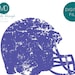 Distressed Football Helmet Digital File SVG, Football Helmet SVG ...