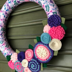 Mother's Day Wreath - Spring Wreath - Easter Wreath - Flower Wreath ...