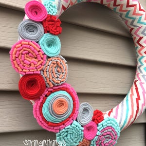 Spring Wreath - Mother's Day Wreath - Spring Decor - Easter Decor ...