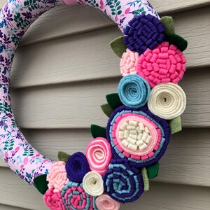 Mother's Day Wreath - Spring Wreath - Easter Wreath - Flower Wreath ...