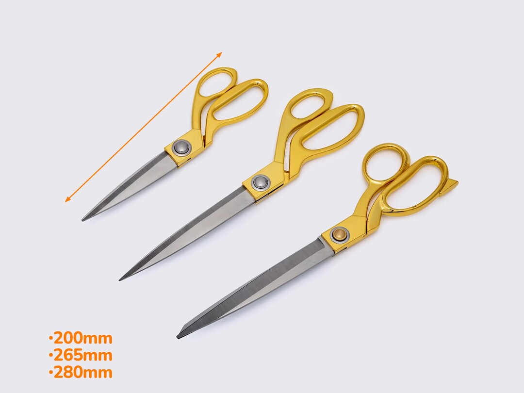 Professional Tailoring Scissors for Fabric and Leather 200 | 265 | 280 ...