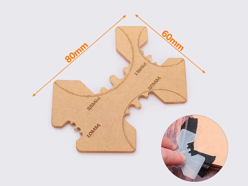 Zipper Installation Tool for Corners | Wallet and Clutch Making Tool ...