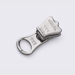 YKK Slider Zipper Runner for Tractor Zipper No. 5, Nickel | Black Color ...