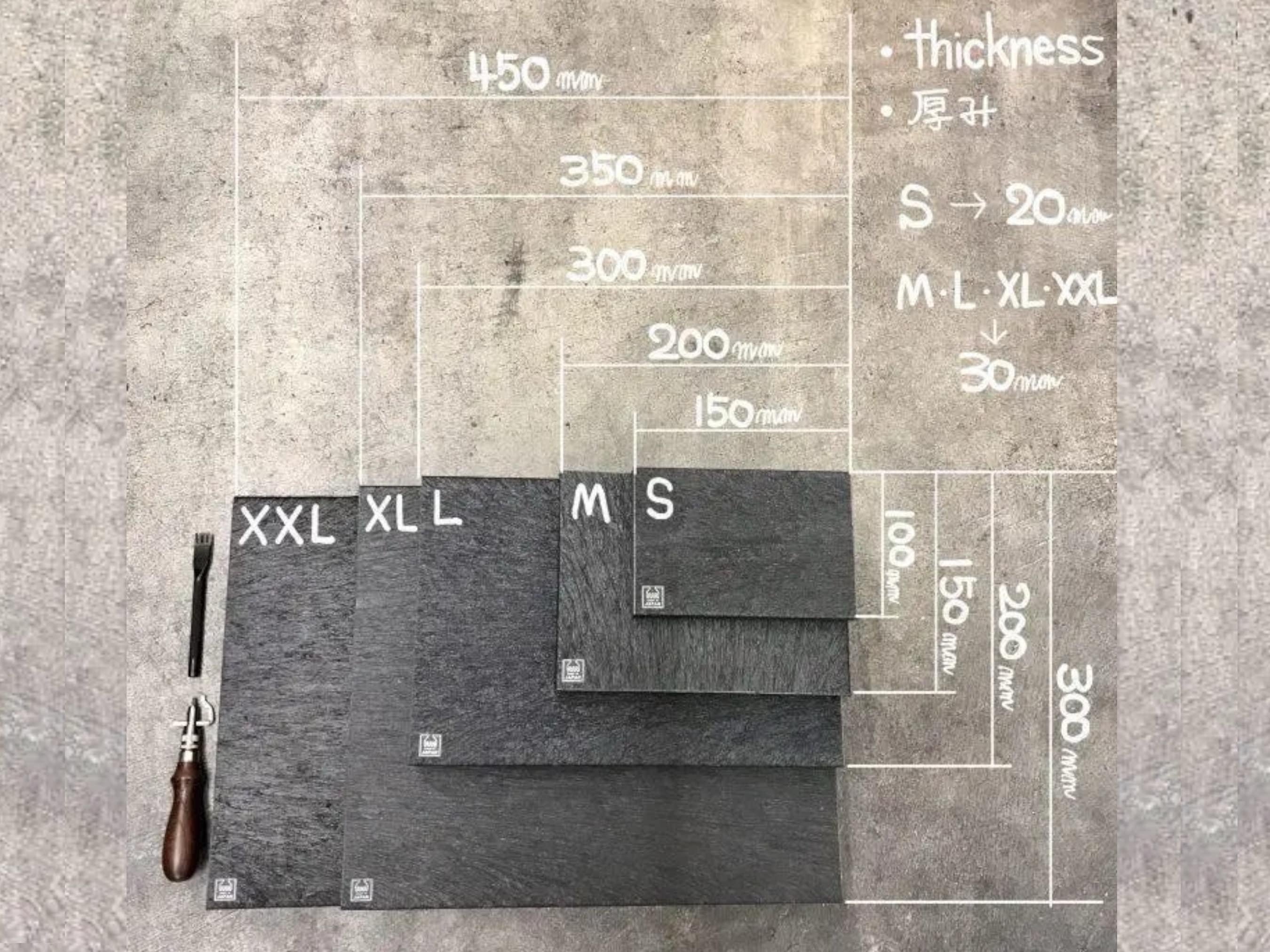 OKA Japan Leathercraft Punch Plate Cutting Board S-XXL - Etsy