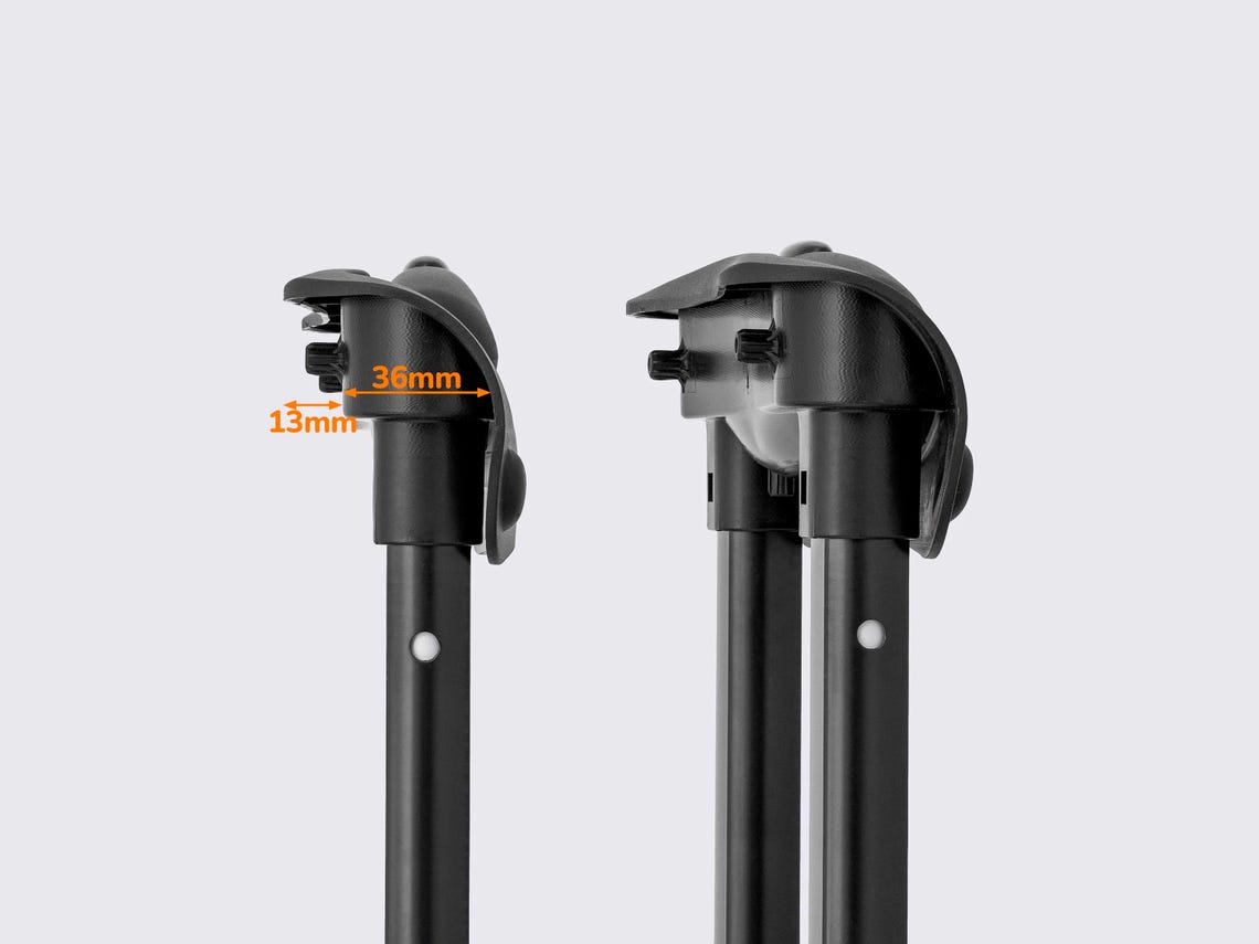 Telescopic Retractable Luggage Handle With Button – 3-position ...
