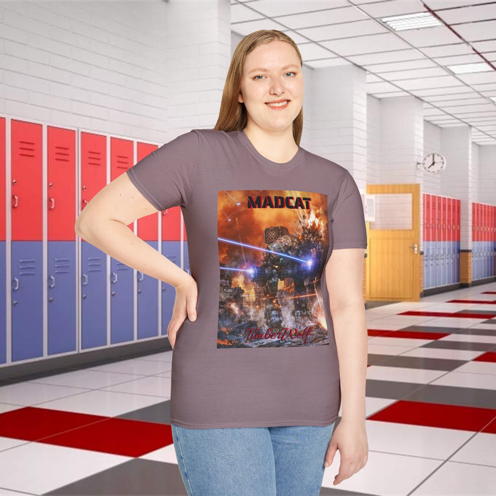 Mech Warrior Battletech MADCAT Mech Fanart T Shirt Robot Mecha Video ...
