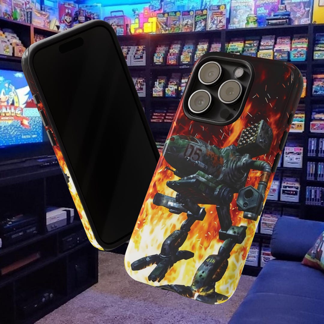 Mech Warrior Battletech Mad Cat Mecha Robot Phone Case iPhone 17, 16 ...