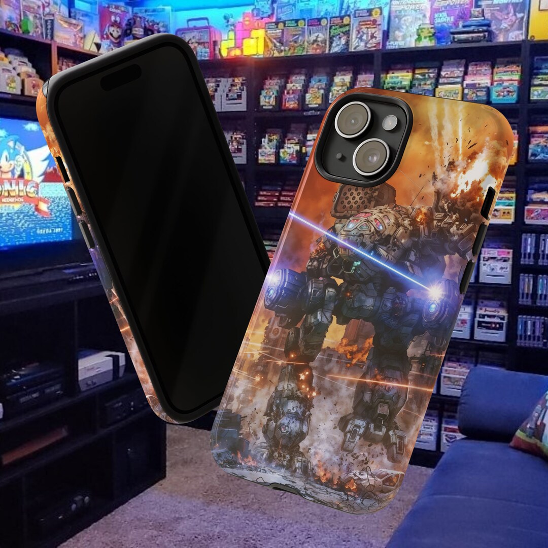 Mech Warrior Battletech Mad Cat Mecha Robot Phone Case iPhone 16, 15 ...