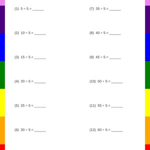 Division Worksheets 1-12 Digit Numbers, Division Table, Word Problems ...