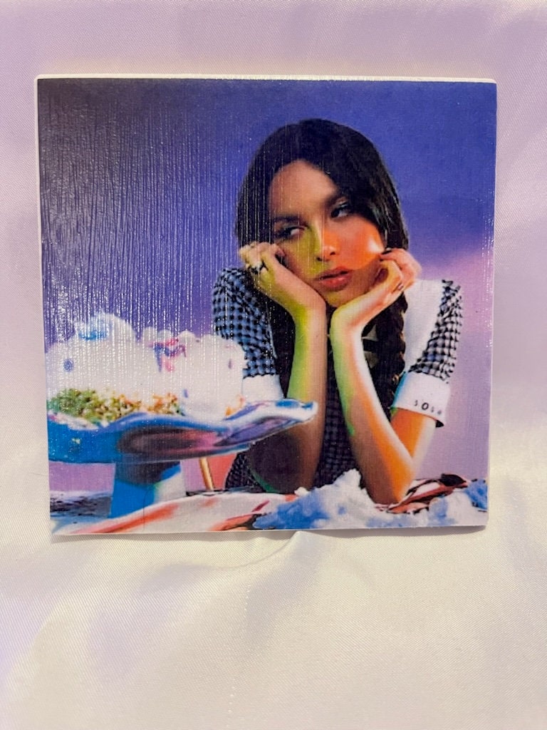 Set of 4 Olivia Rodrigo Album Cover Ceramic Tile Coasters - Etsy