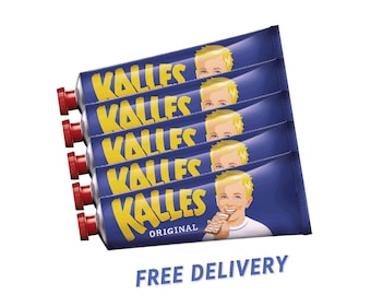 Kalles Kaviar, Swedish Kalles Kaviar Creamed Smoked Cod Roe Spread ...