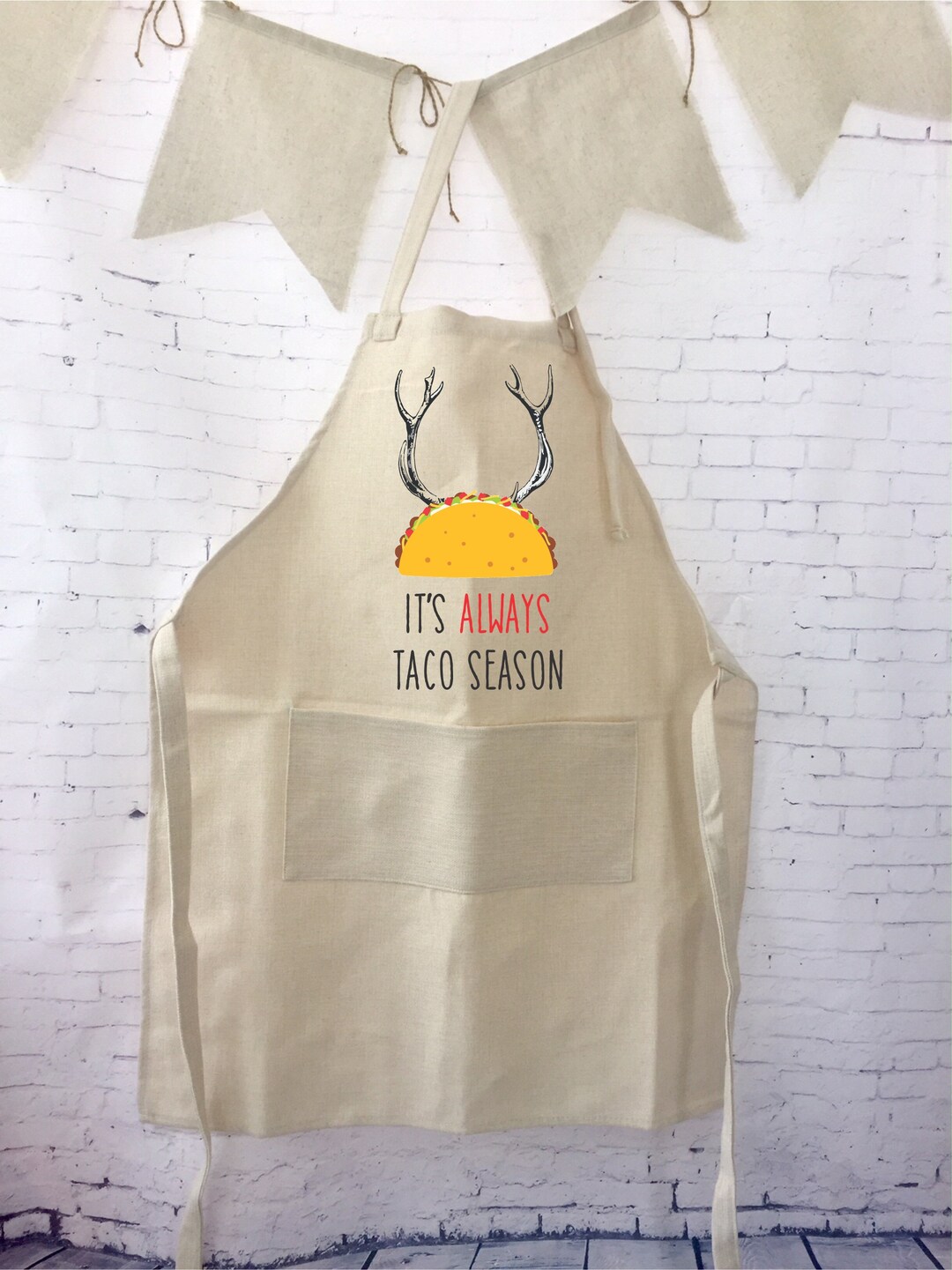 Funny Taco Hunting Apron/ Funny Apron/taco Lover Gift/ Gift for the ...