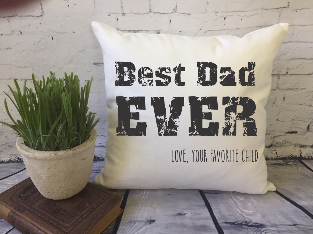 Funny Dad Throw Pillow/ Decorative Pillow Cover/ Man Cave / Funny ...