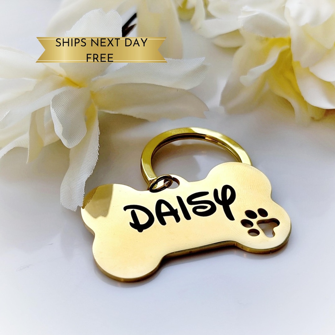 Engraved Custom Dog Name Tag - Unique Engraved Tags for Dogs and ...
