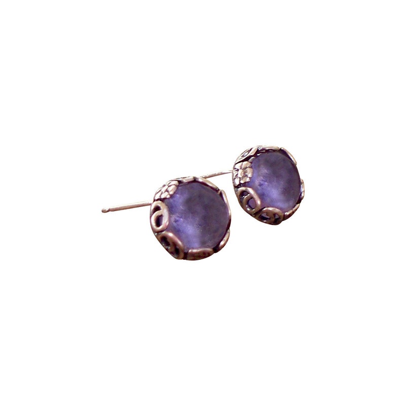 Antique Amethyst Earring - Etsy
