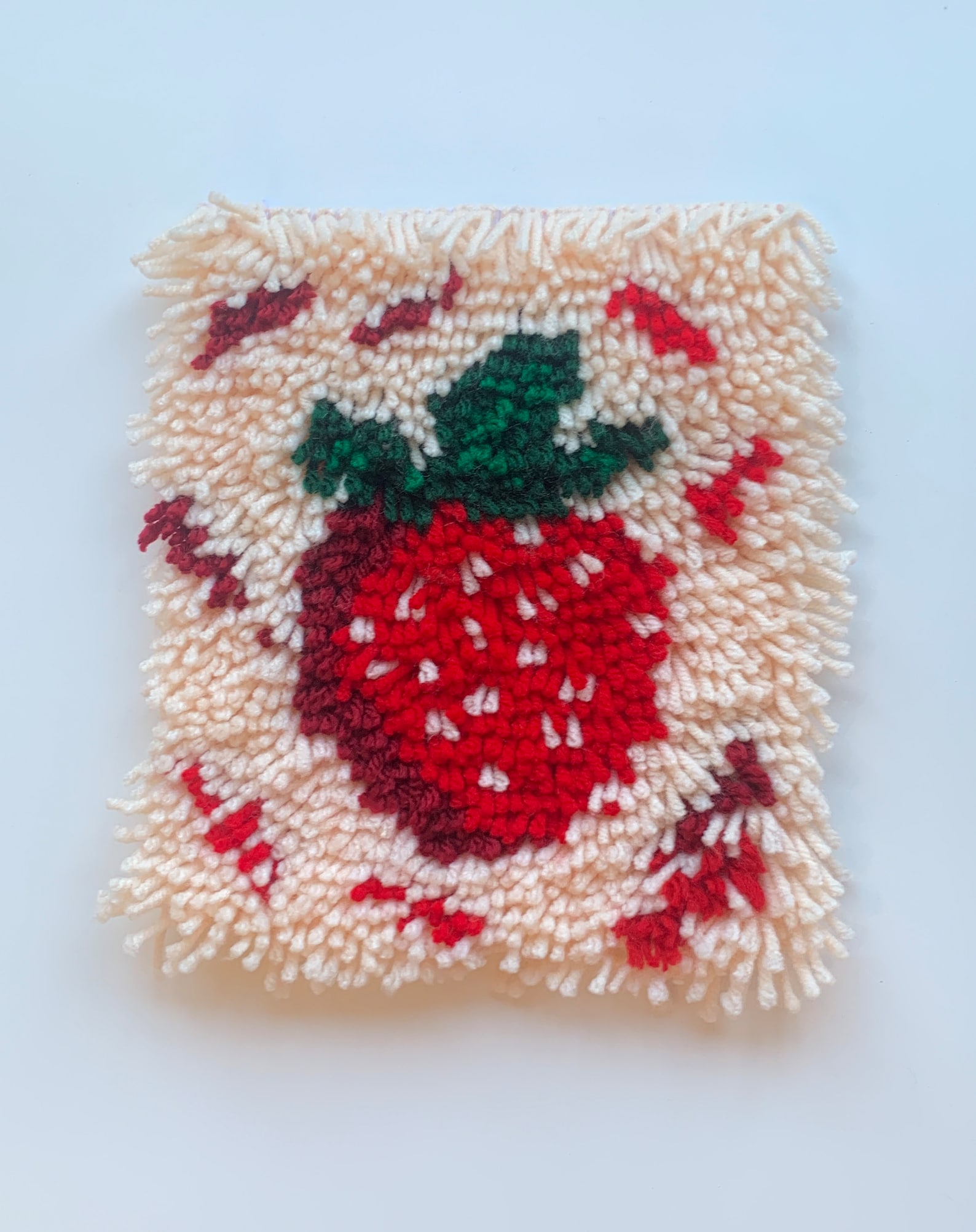 Strawberry Latch Hook Kit - Etsy