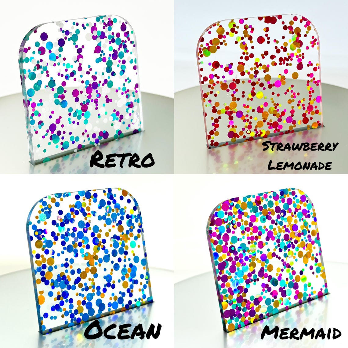 Glitter Confetti Acrylic Sheet, 1/8" Thick, Laser Cutting, 12" X 19" - Etsy