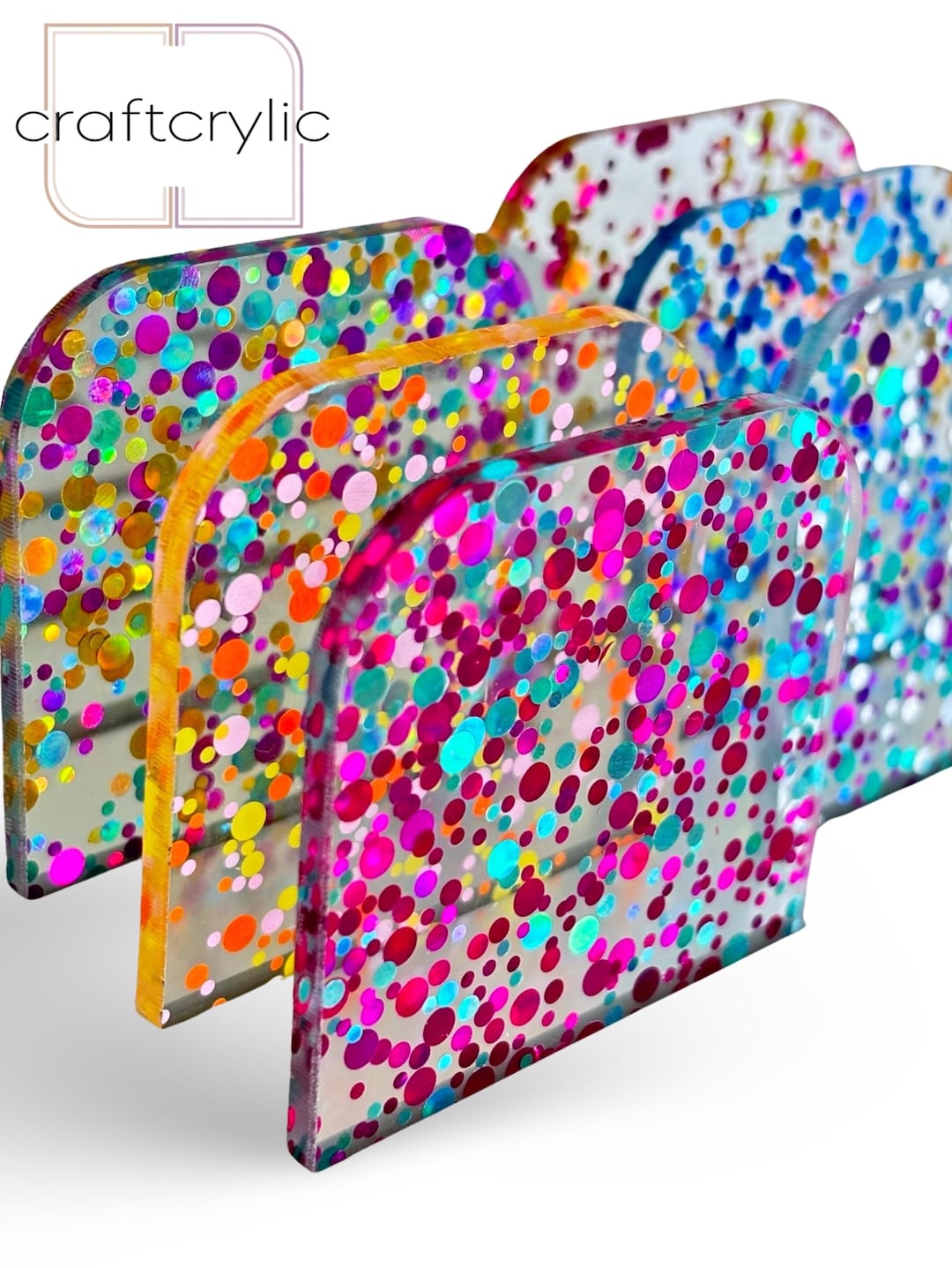Glitter Confetti Acrylic Sheet, 1/8" Thick, Laser Cutting, 12" X 19" - Etsy