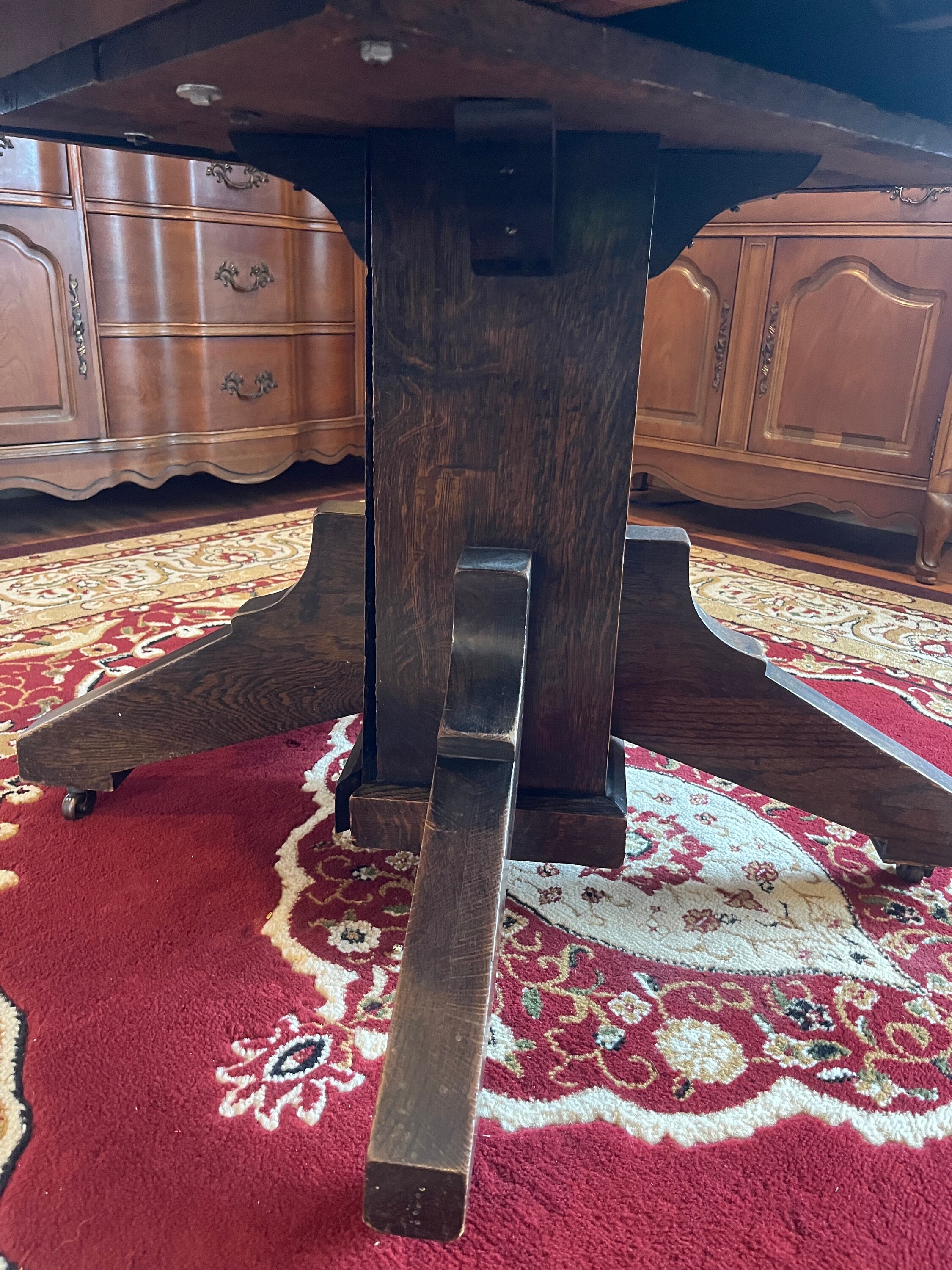 Antique Limbert Dining Room Set-table, Leaves and 6 Chairs, MATCHING ...