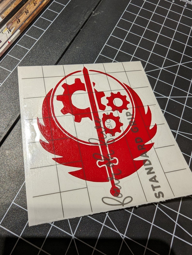 Ad Victoriam Brotherhood of Steel Decal fallout - Etsy
