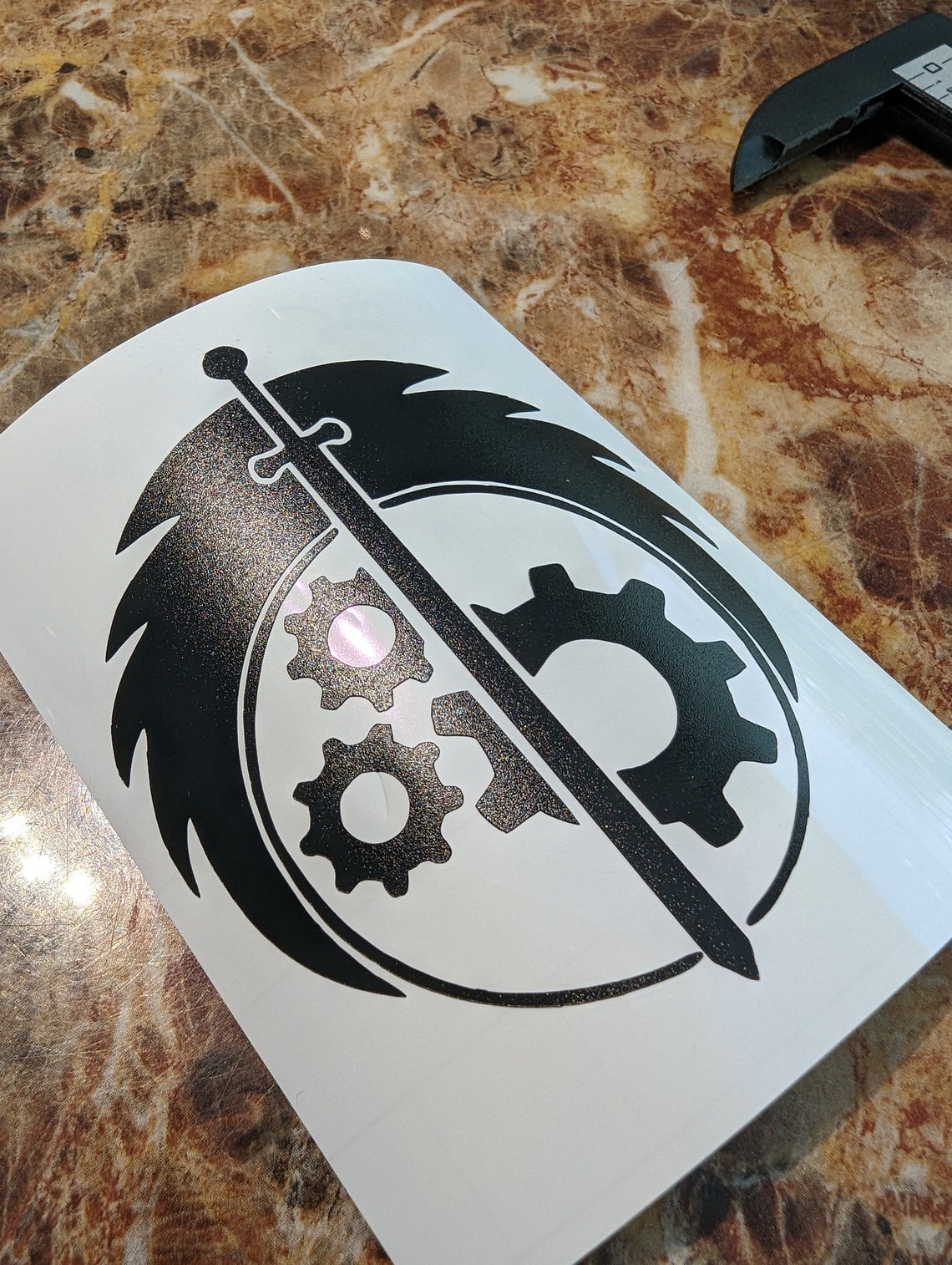 Ad Victoriam Brotherhood of Steel Decal fallout - Etsy