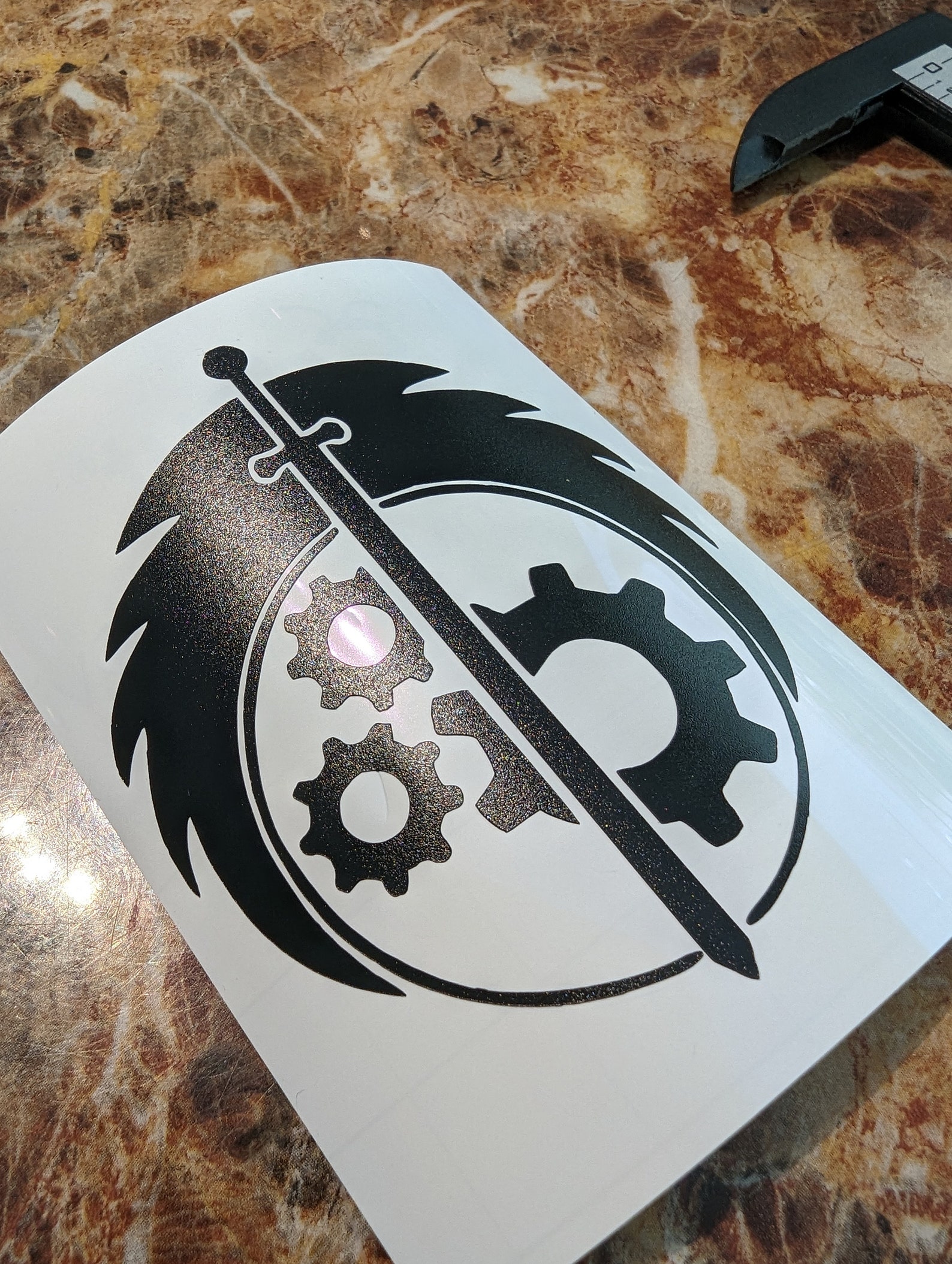 Ad Victoriam Brotherhood of Steel Decal fallout - Etsy