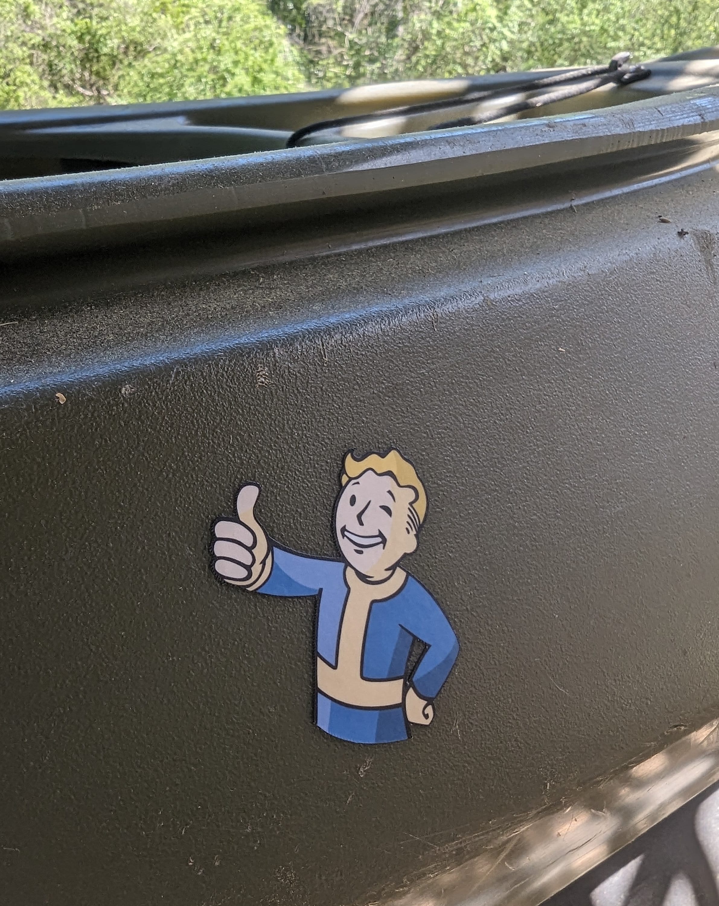 Fallout Vault Boy Thumbs up Premium Die-cut Vinyl Sticker 3 X 3 - Etsy