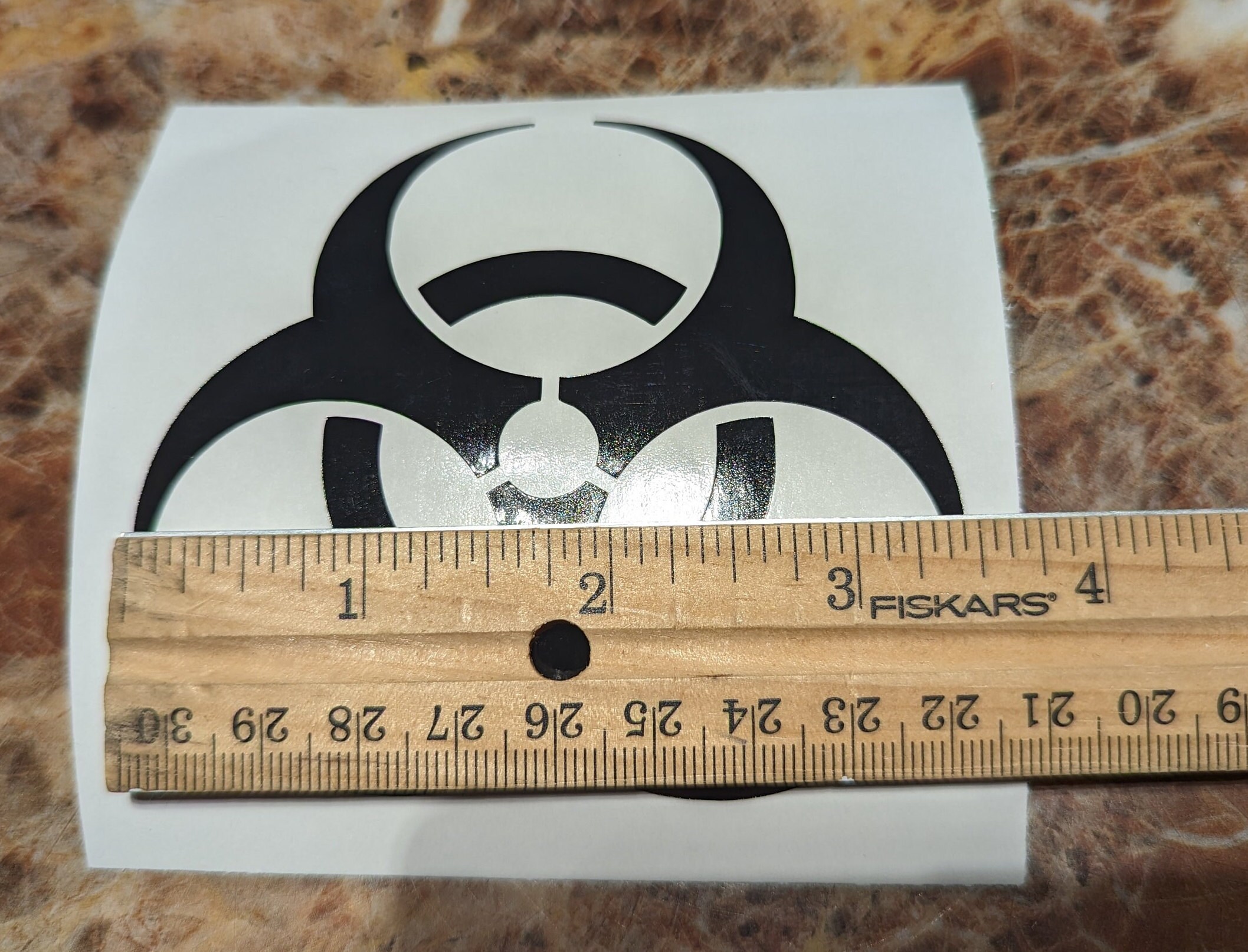 Biohazard Logo Vinyl Decal - Etsy