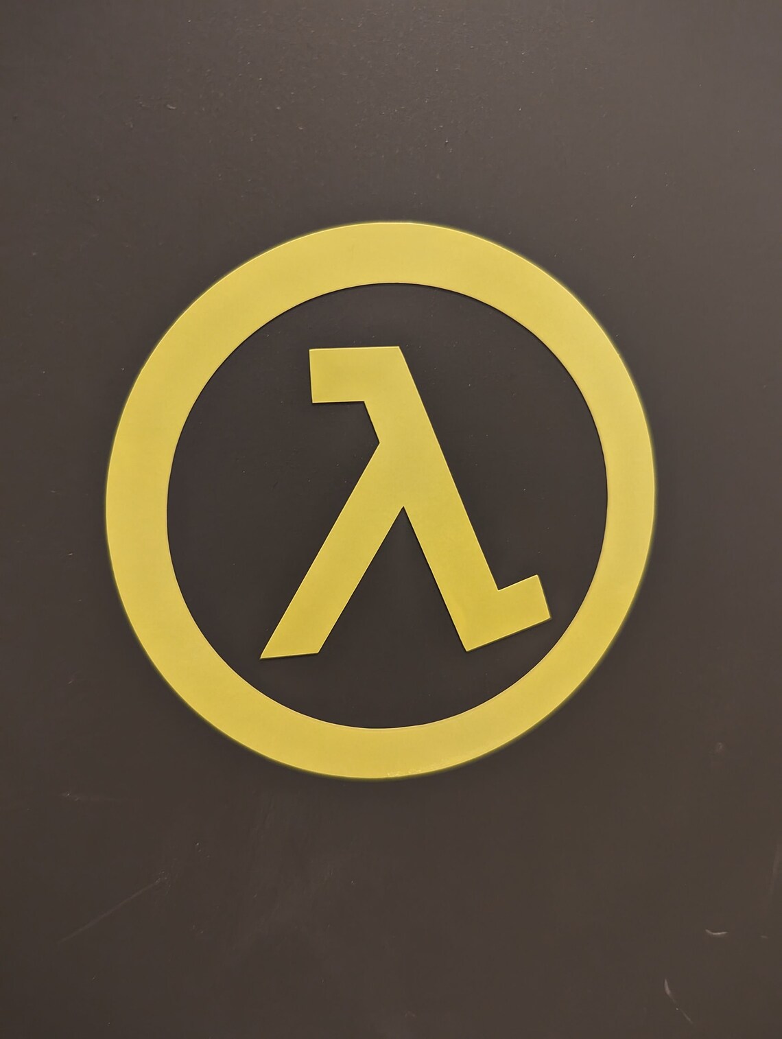 Half-life Lambda Logo Decal (permanent Vinyl) - Etsy