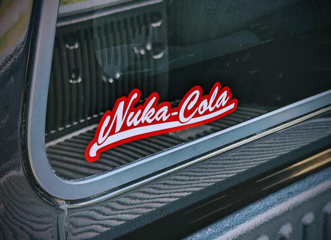 Fallout Nuka Cola Car Window Decal | Gamer Decor | Vinyl Sticker - Etsy