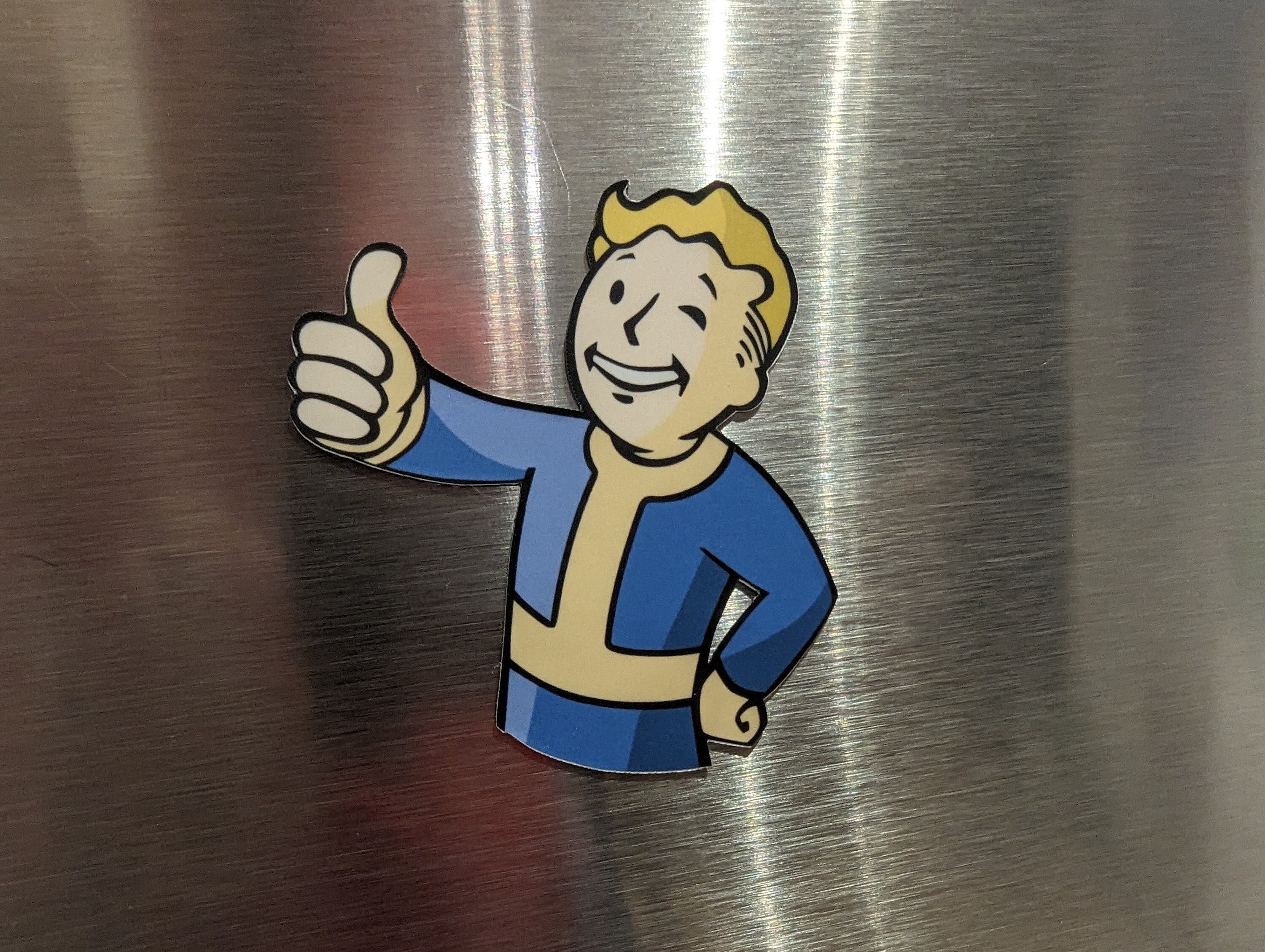 Fallout Vault Boy Thumbs up Magnet - Etsy