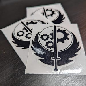 Ad Victoriam! Brotherhood of Steel Decal (fallout) - Etsy