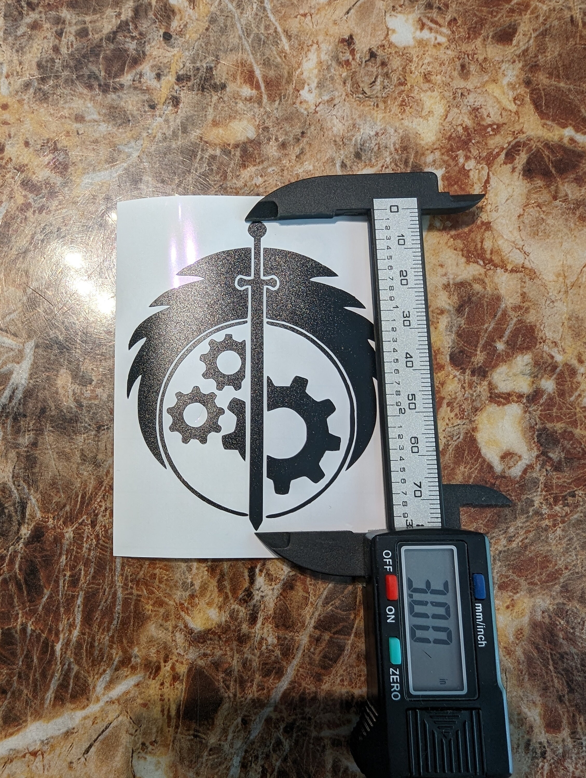 Ad Victoriam Brotherhood of Steel Decal fallout - Etsy