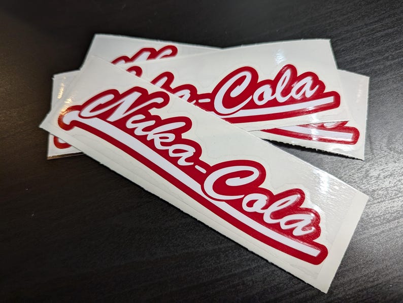 Fallout Nuka Cola Car Window Decal Gamer Decor Vinyl Sticker - Etsy