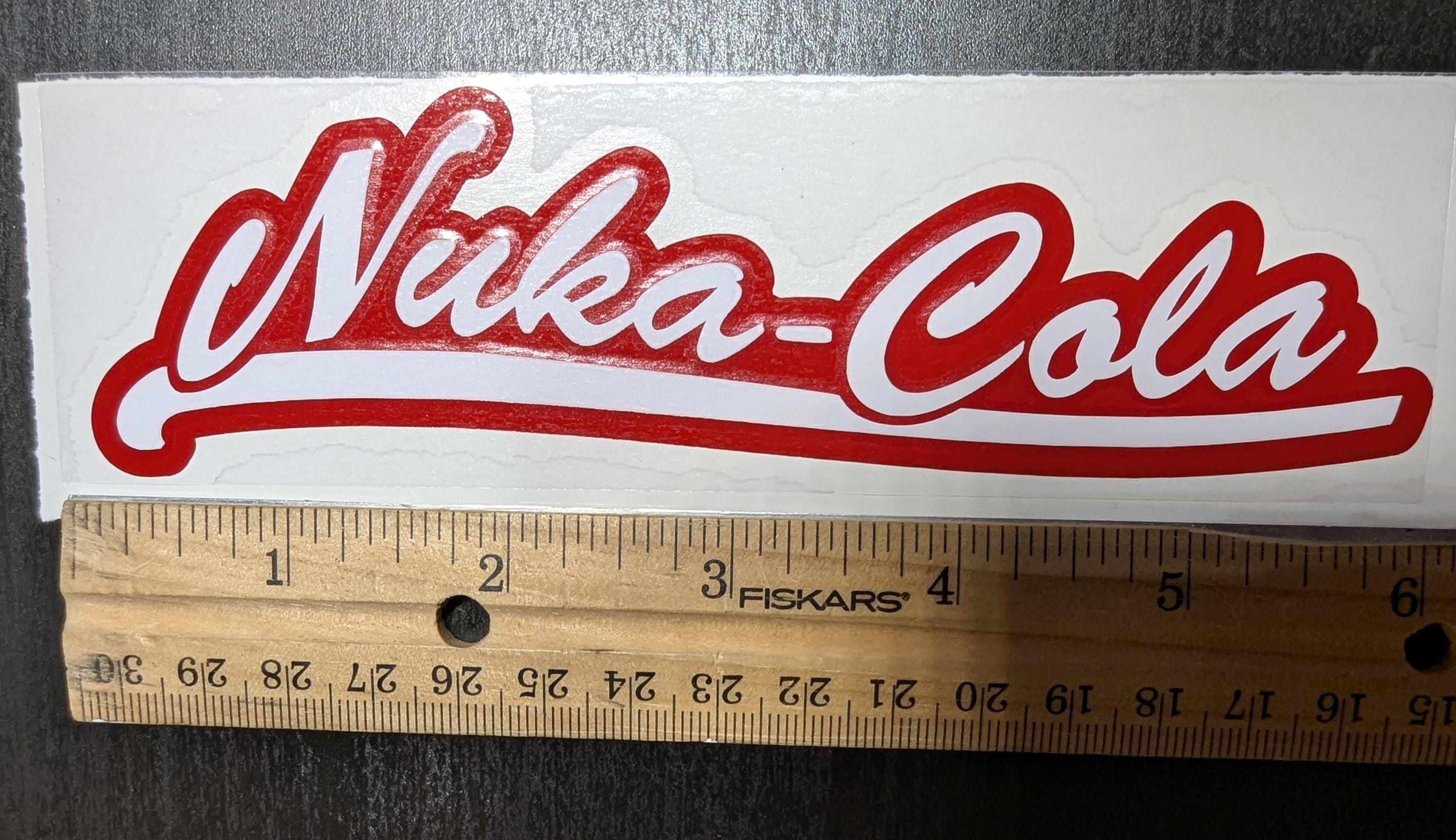 Fallout Nuka Cola Car Window Decal Gamer Decor Vinyl Sticker Etsy