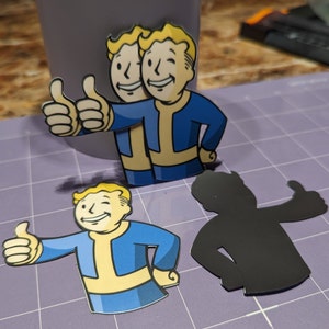 Fallout Vault Boy Thumbs up Magnet - Etsy