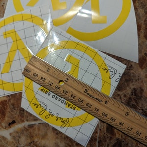 Half-life Lambda Logo Decal (permanent Vinyl) - Etsy