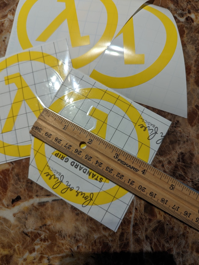 Half-life Lambda Logo Decal (permanent Vinyl) - Etsy