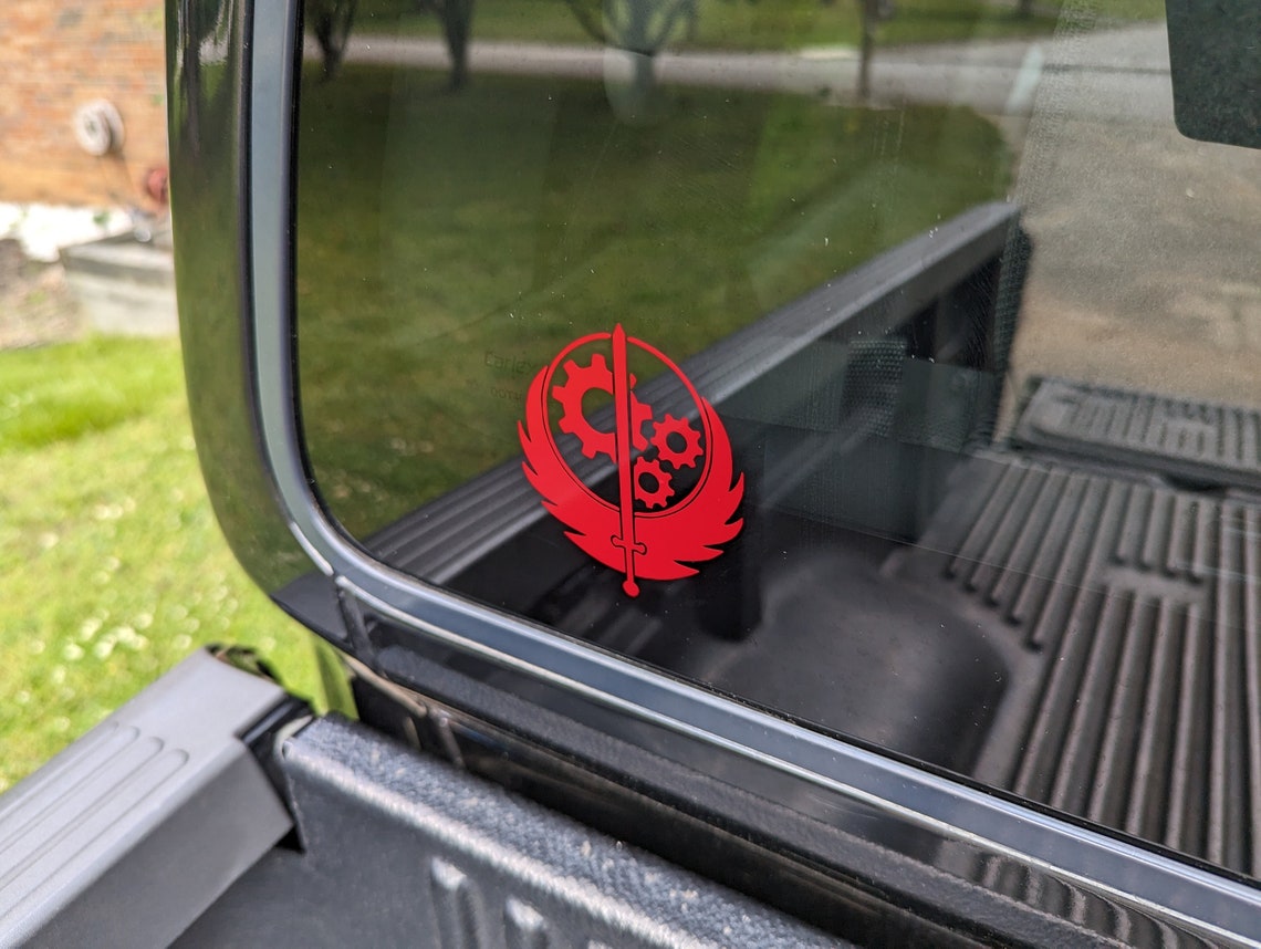 Ad Victoriam Brotherhood of Steel Decal fallout - Etsy